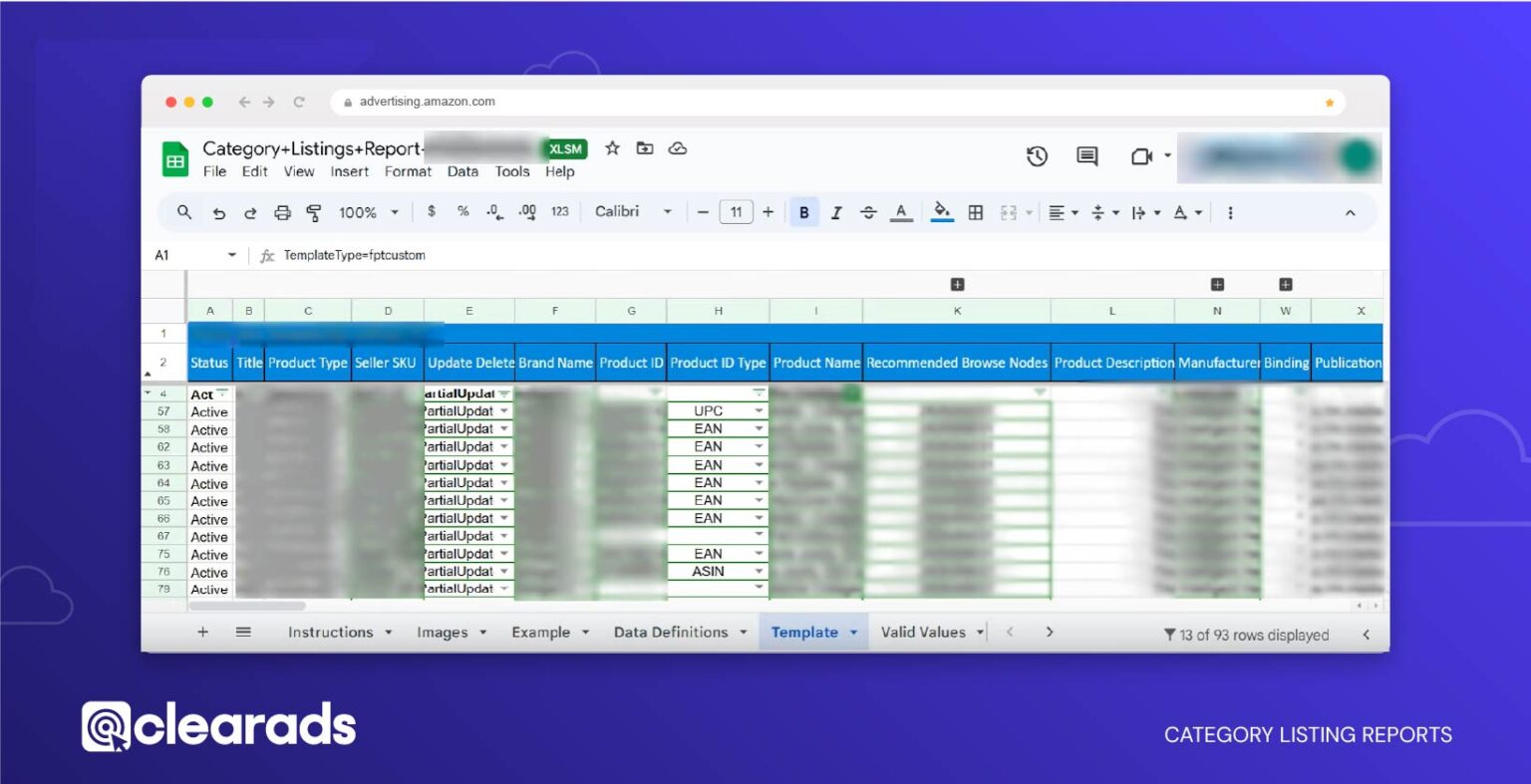 How to Create an Amazon Product Feed & Manage Products Using Flat Files - ClearAds Agency