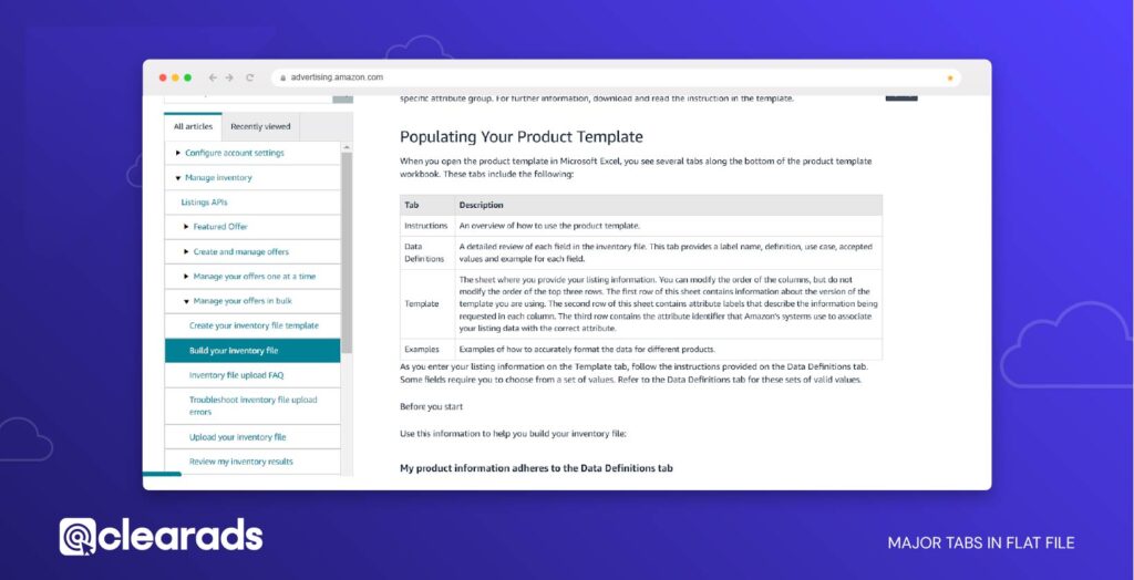 How to Create an Amazon Product Feed & Manage Products Using Flat Files ...