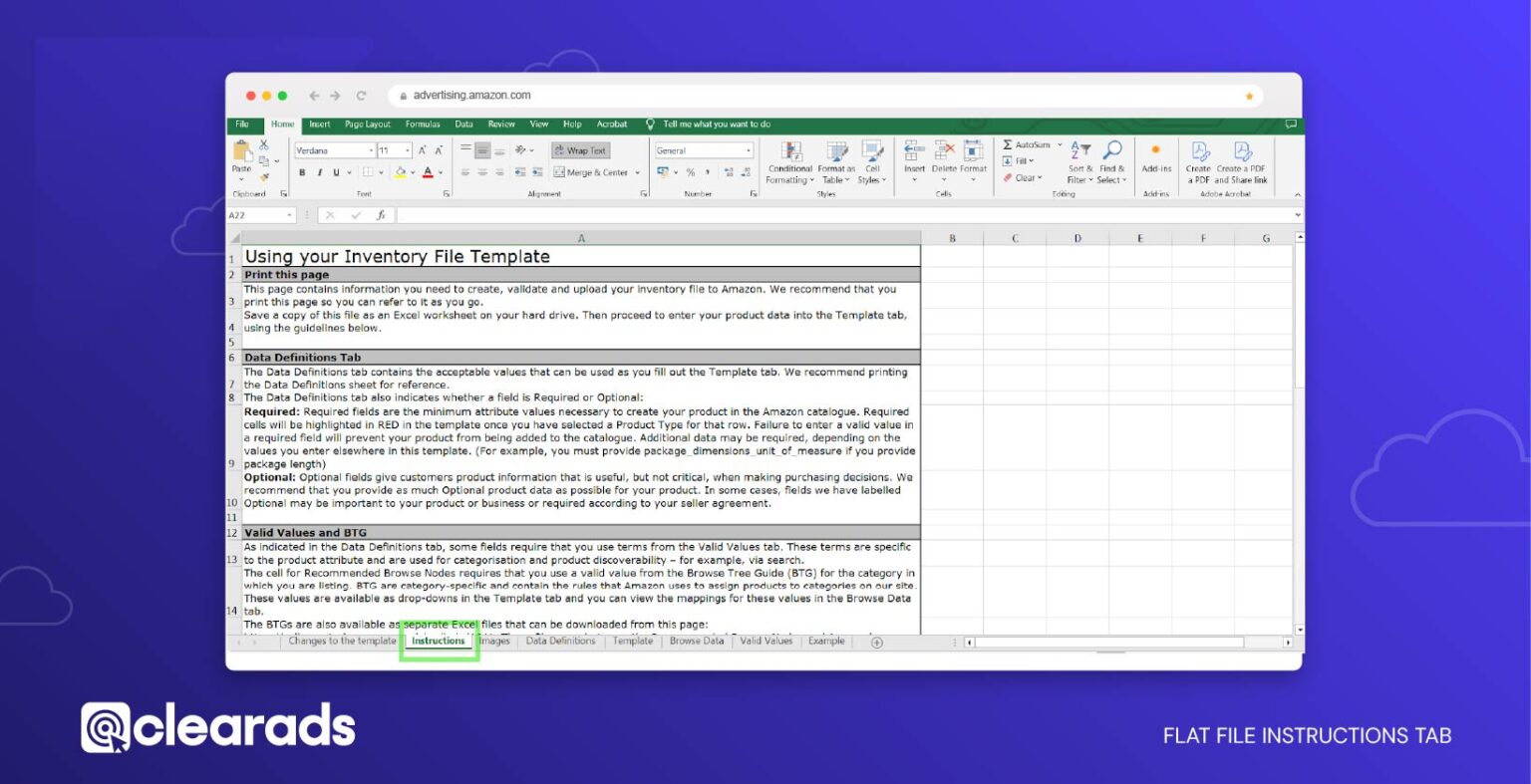 How to Create an Amazon Product Feed & Manage Products Using Flat Files ...